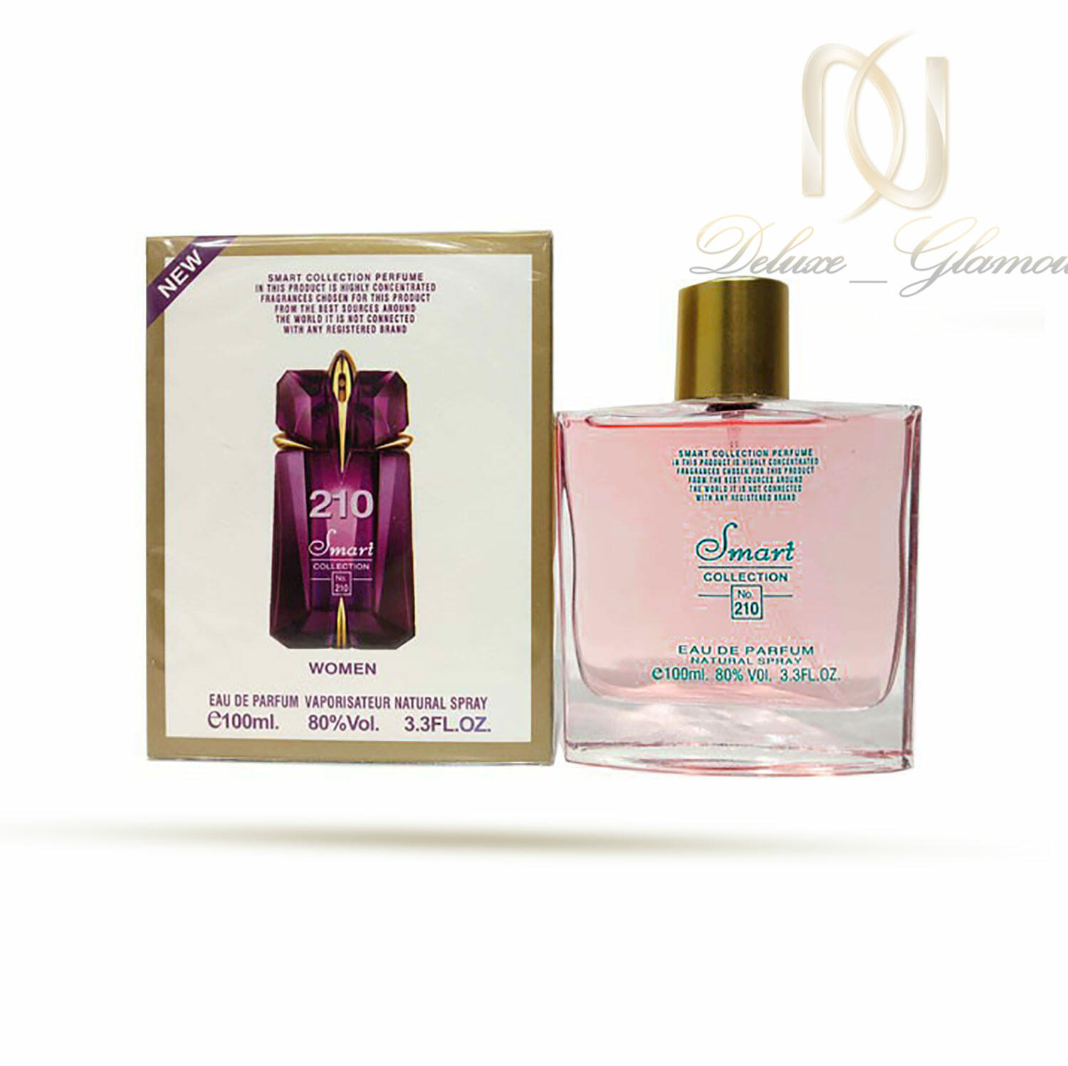 ادکلن زنانه Smart COLLECTION 210 اسمارت کالکشن 210 شرکتی اماراتی ed ...