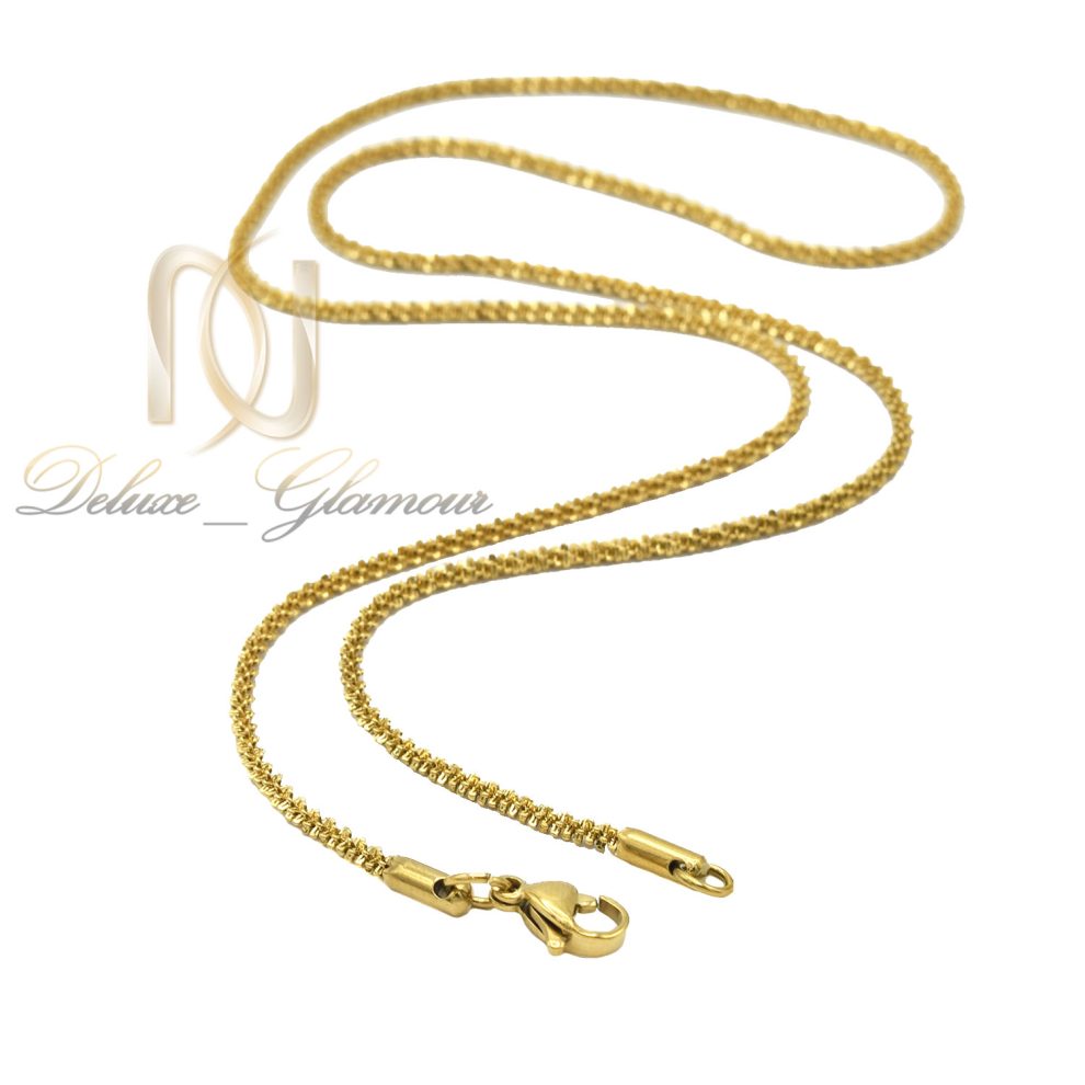 خرید زنجیر استیل خاویاری طرح طلا اسپرت Ne N60